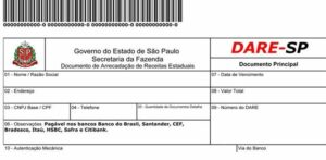 Documento de Arrecadação Estadual - DAE, DARE, DAR e mais
